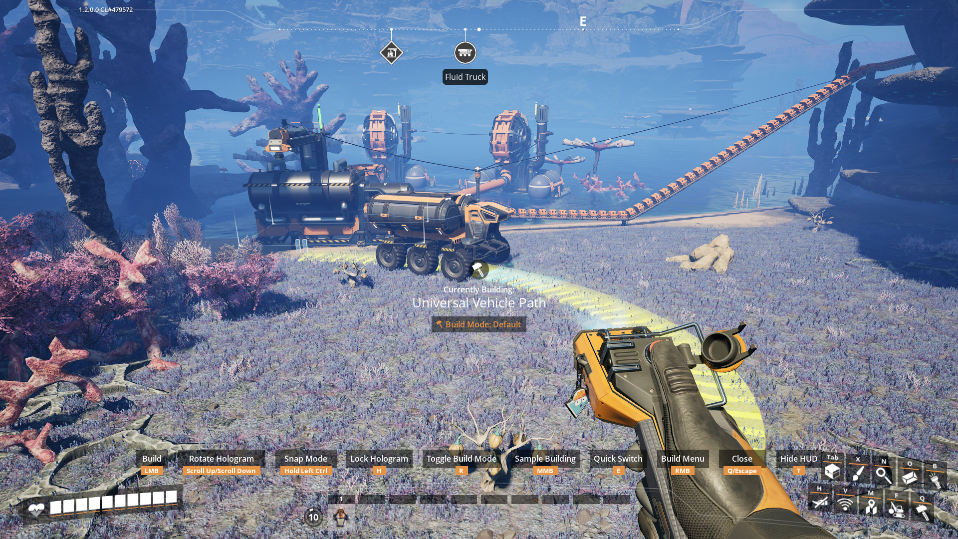 Satisfactory gets technological rain, a truck, and a new memory leak ...
